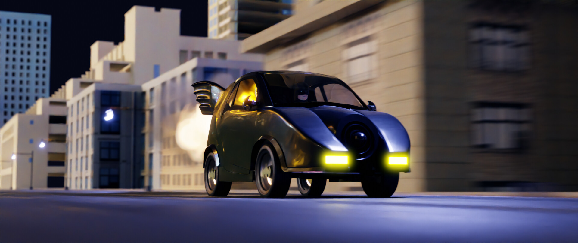 ArtStation - Batman Builds Smart Batmobile Endless Engines Challenge ...