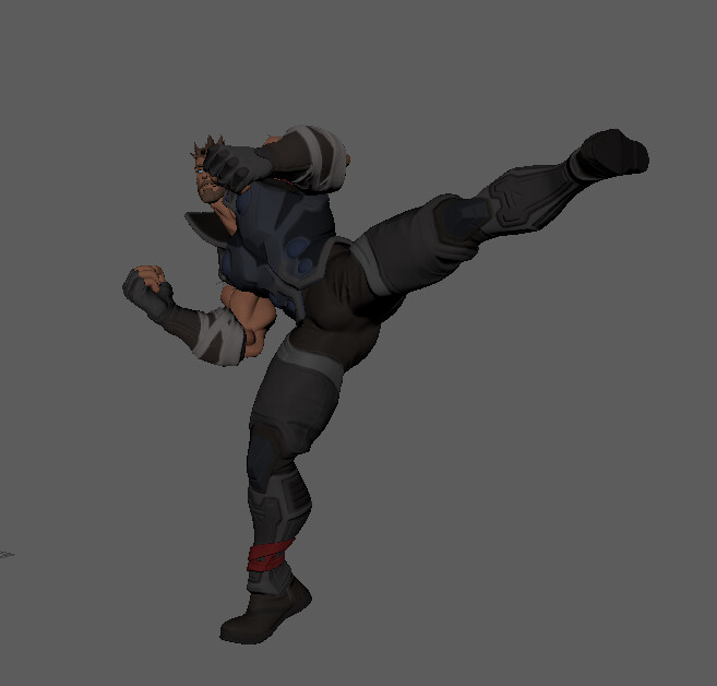 ArtStation - Combo Punch&Kick