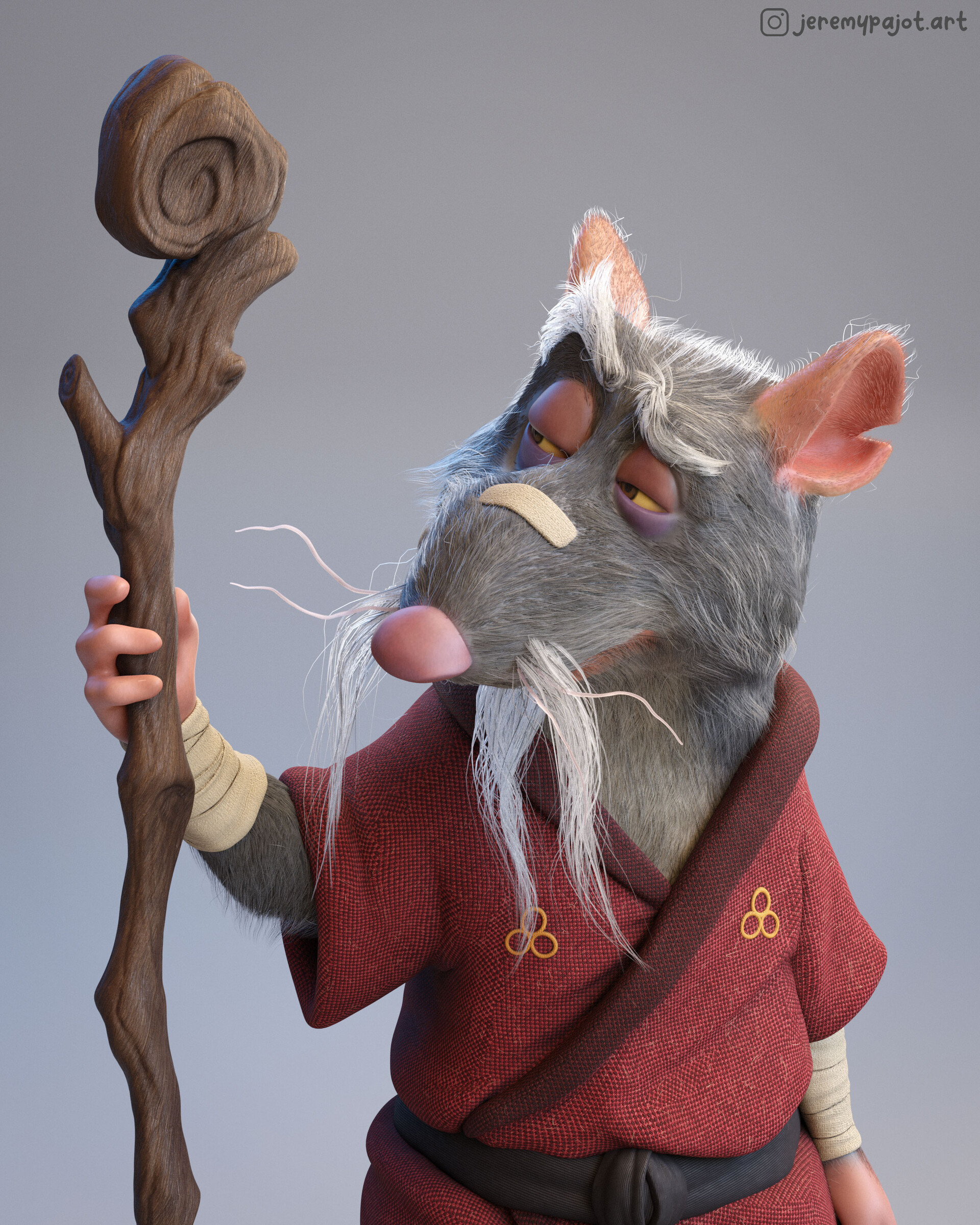 Jeremy Pajot - 3D master Splinter