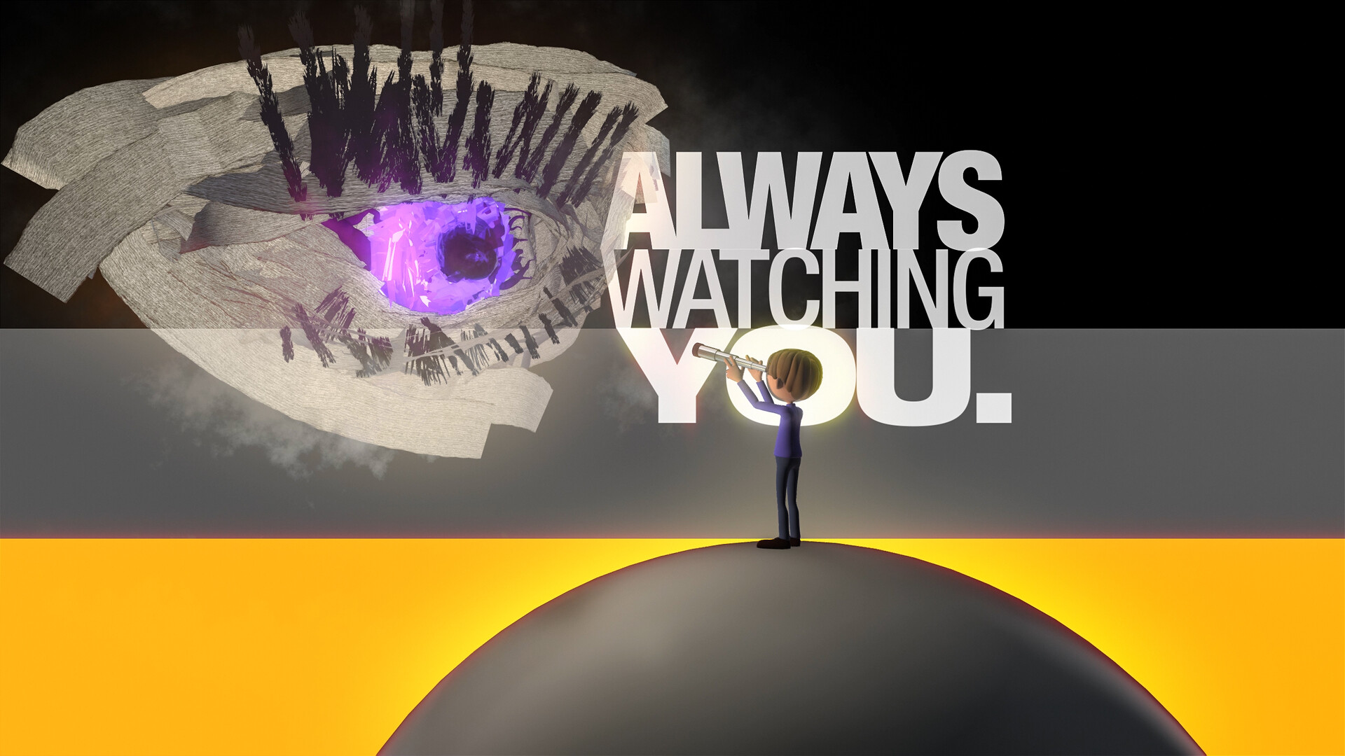 ArtStation - ALWAYS WATCHING YOU