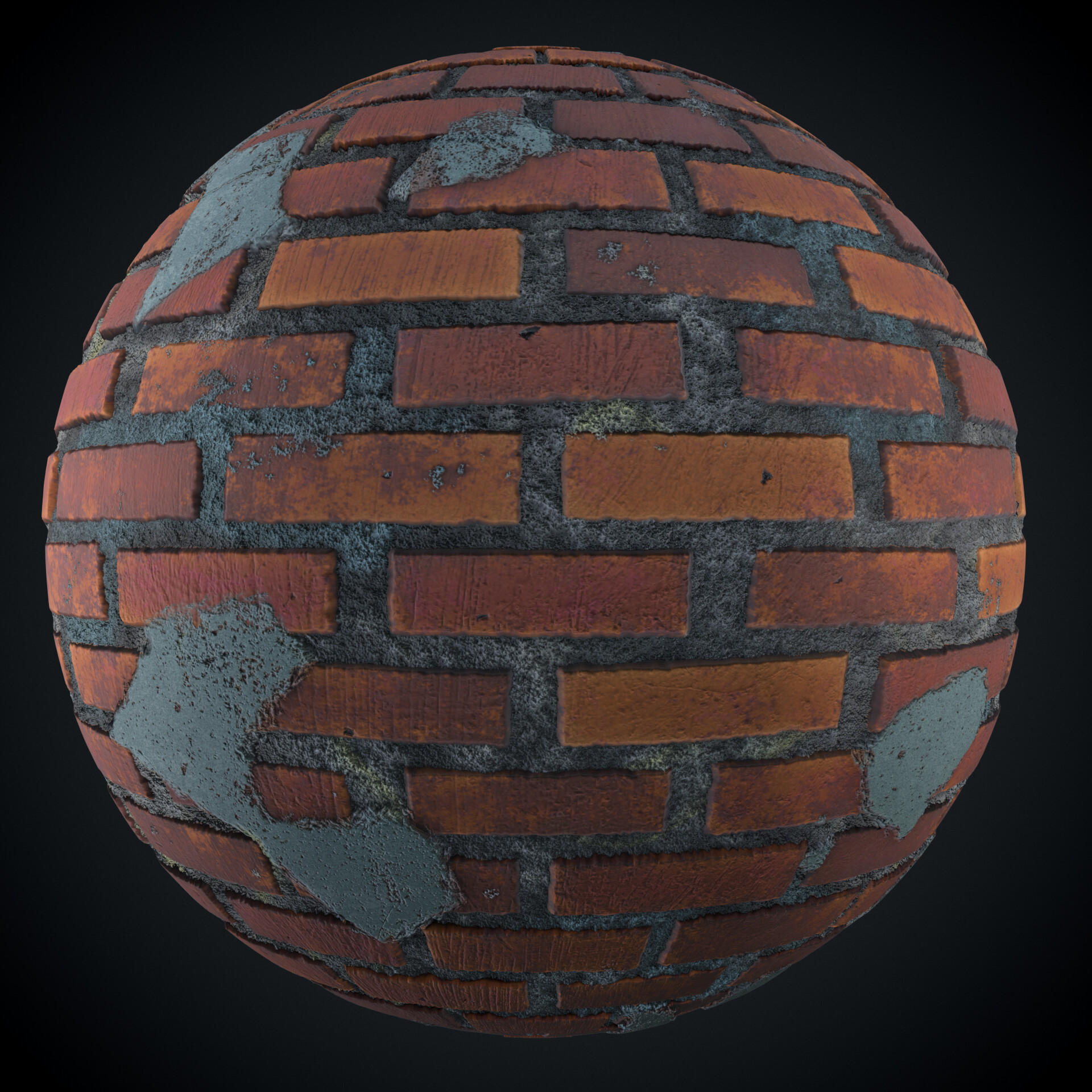 ArtStation - Brick Wall - Substance Designer