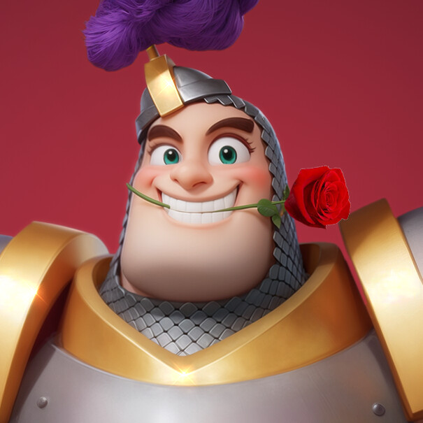 ArtStation - rose knight