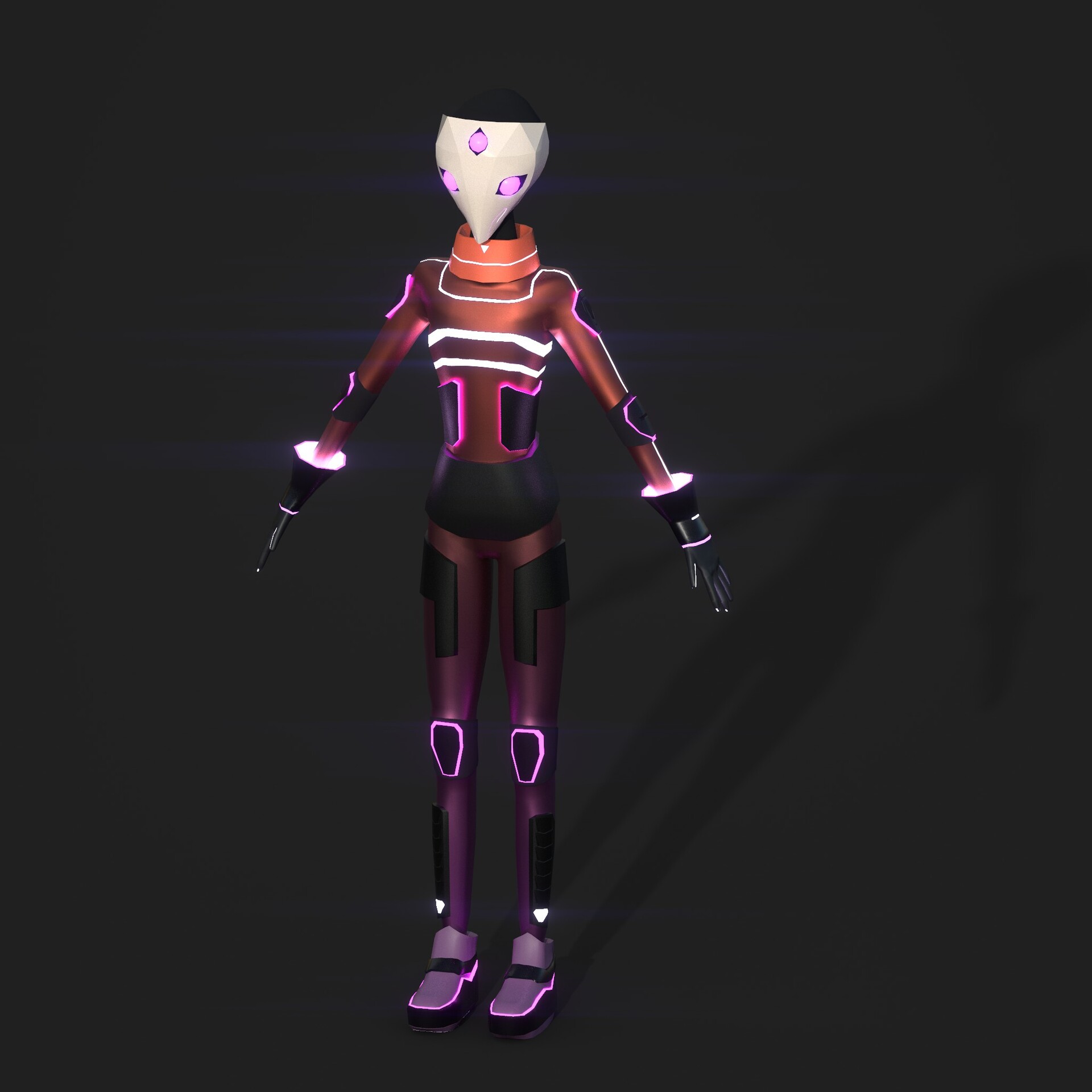 ArtStation - 3D Player Character - Seri