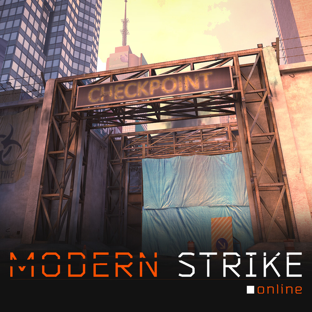 ArtStation - Modern Strike Online | Times Square (Exterior)