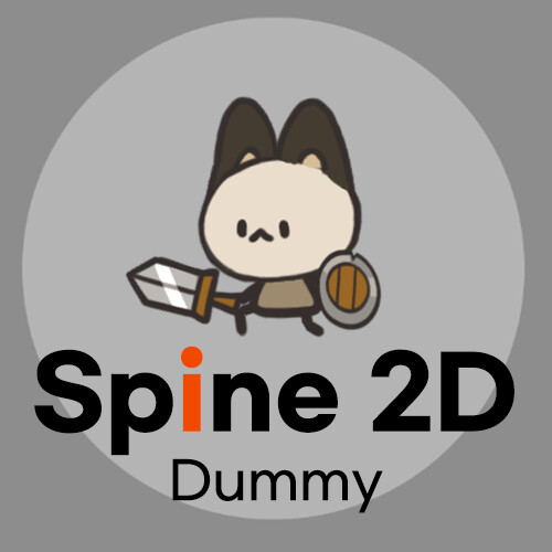 ArtStation - spine 2D animations dummy cat
