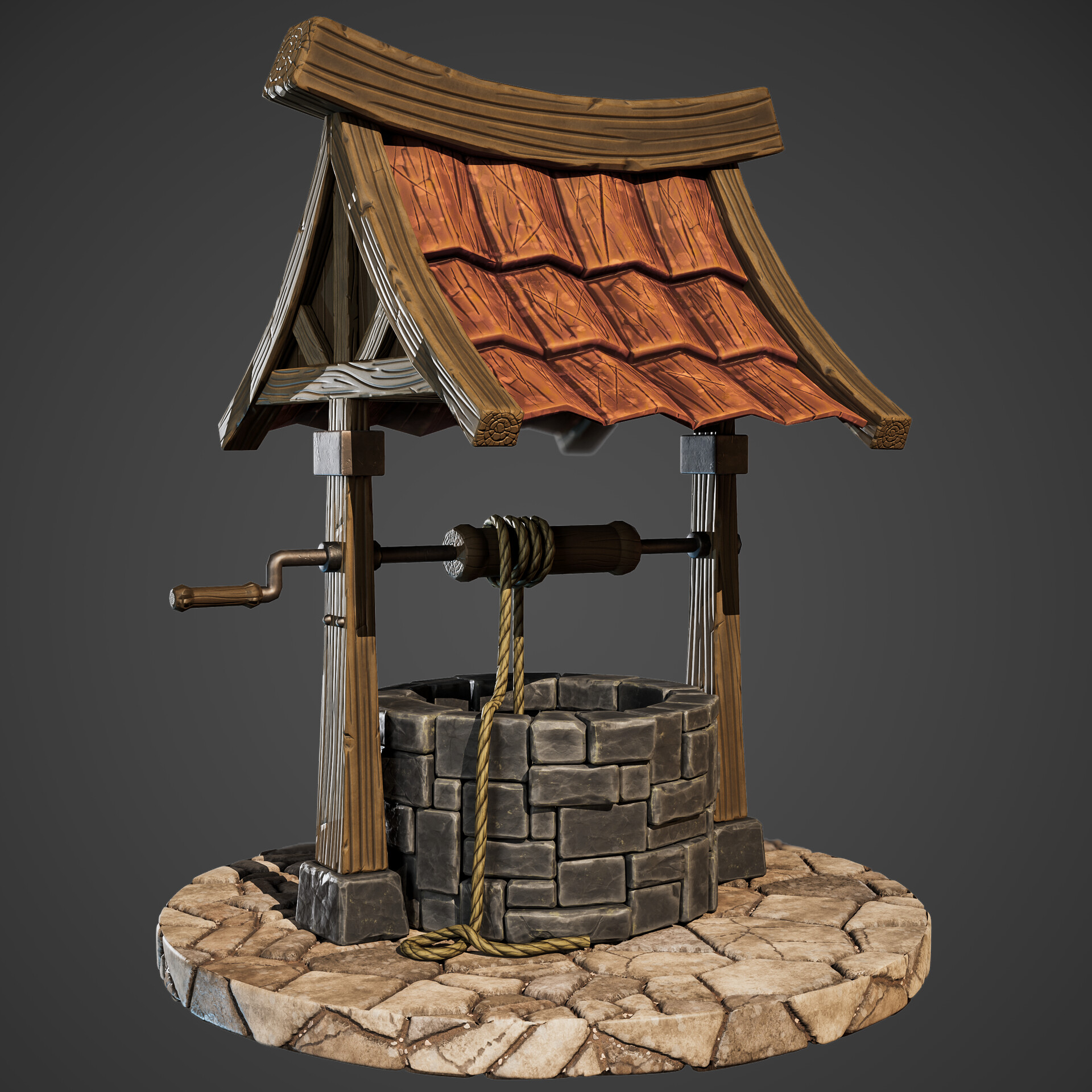 ArtStation - Well prop challenge