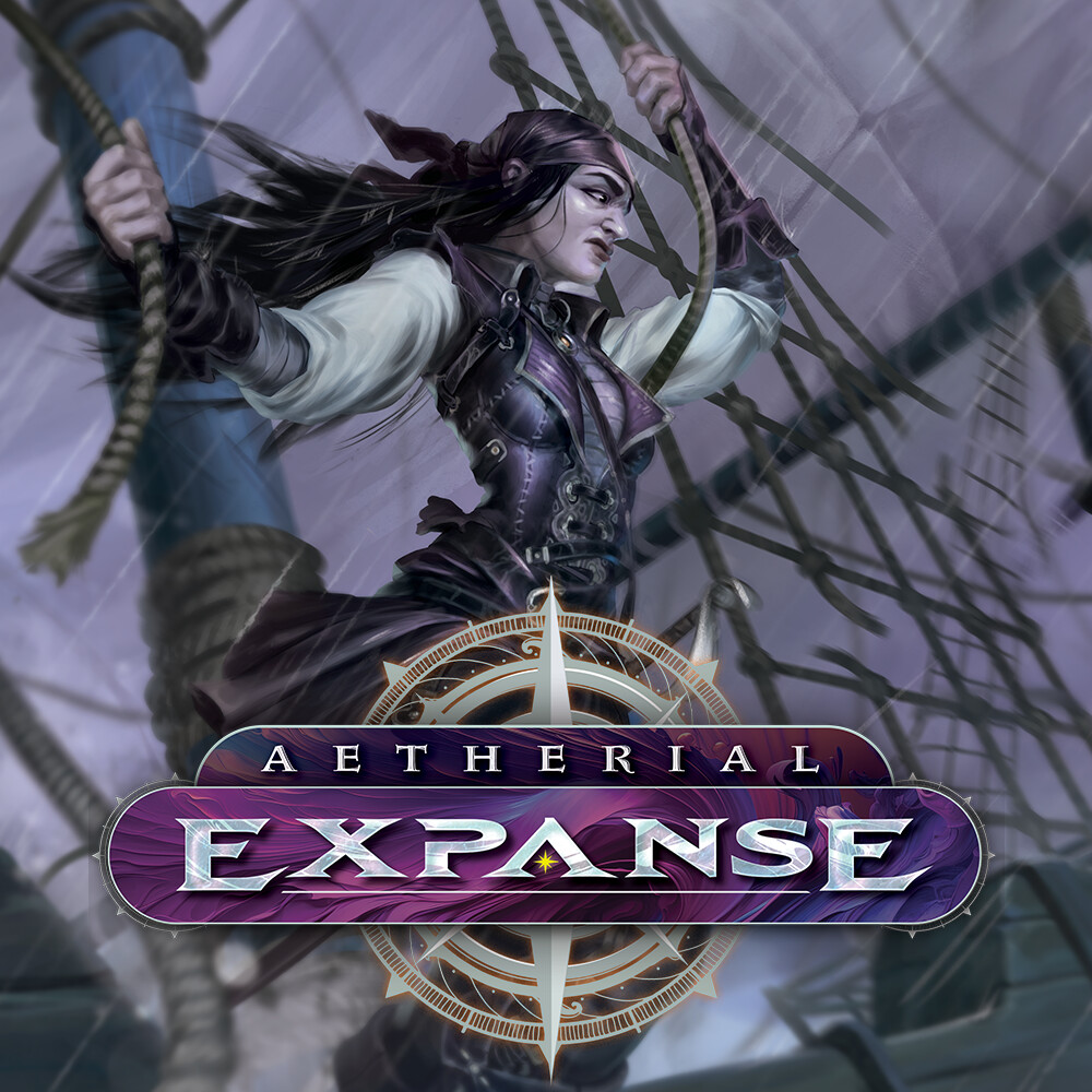 ArtStation - Aetherial Expanse Book Cover