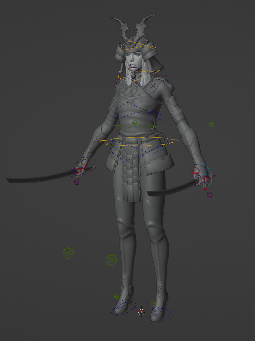 ArtStation - Custom Rig (Game Ready)