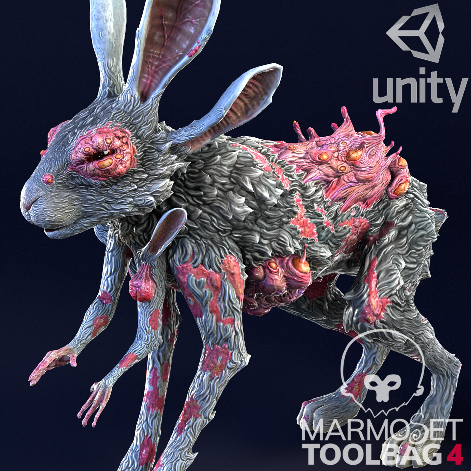 ArtStation - Infected Hare - Marmoset Viewer (Real-time)