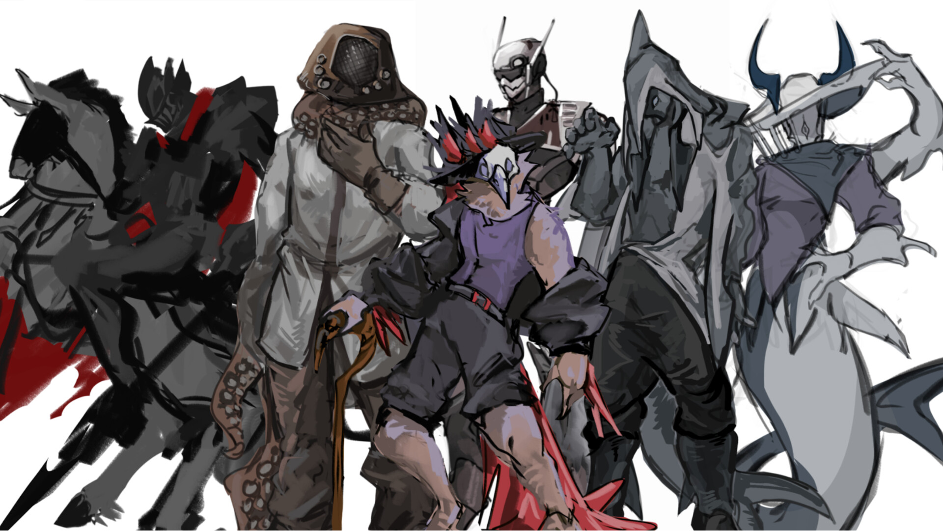 ArtStation - 一些角色设计练习