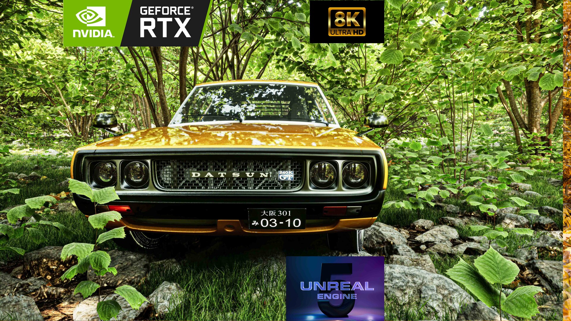 ArtStation - Realistic Datsun GT in the Summer - but in 8k 60 fps ...