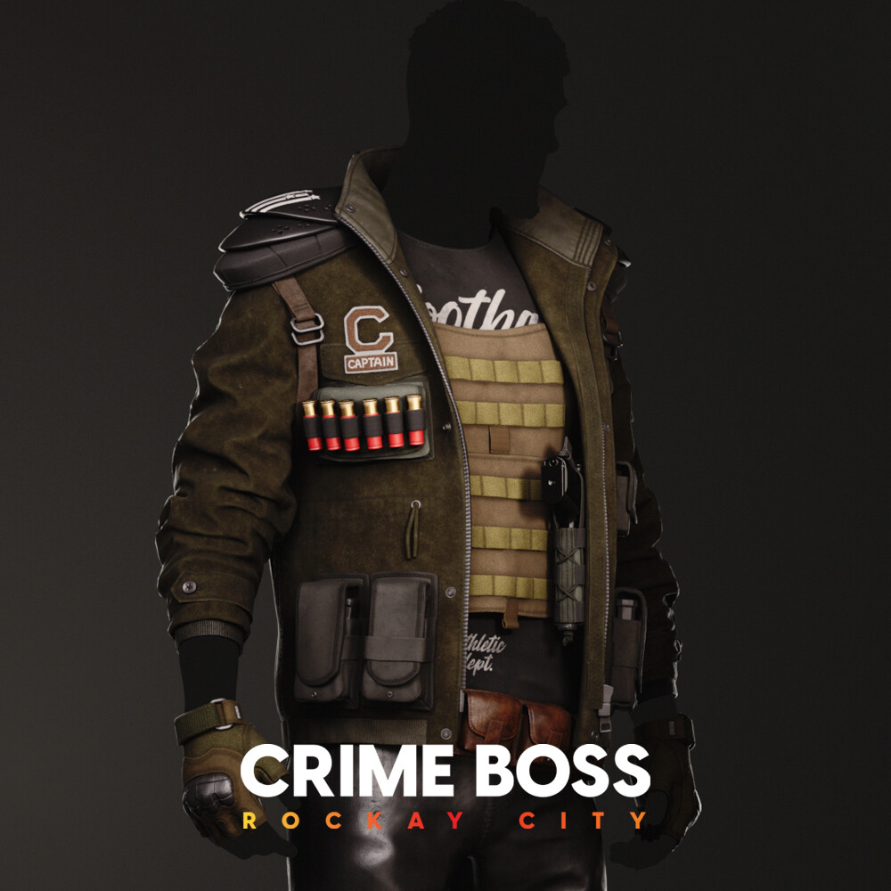 ArtStation - Characters from Crime Boss: Rockay City