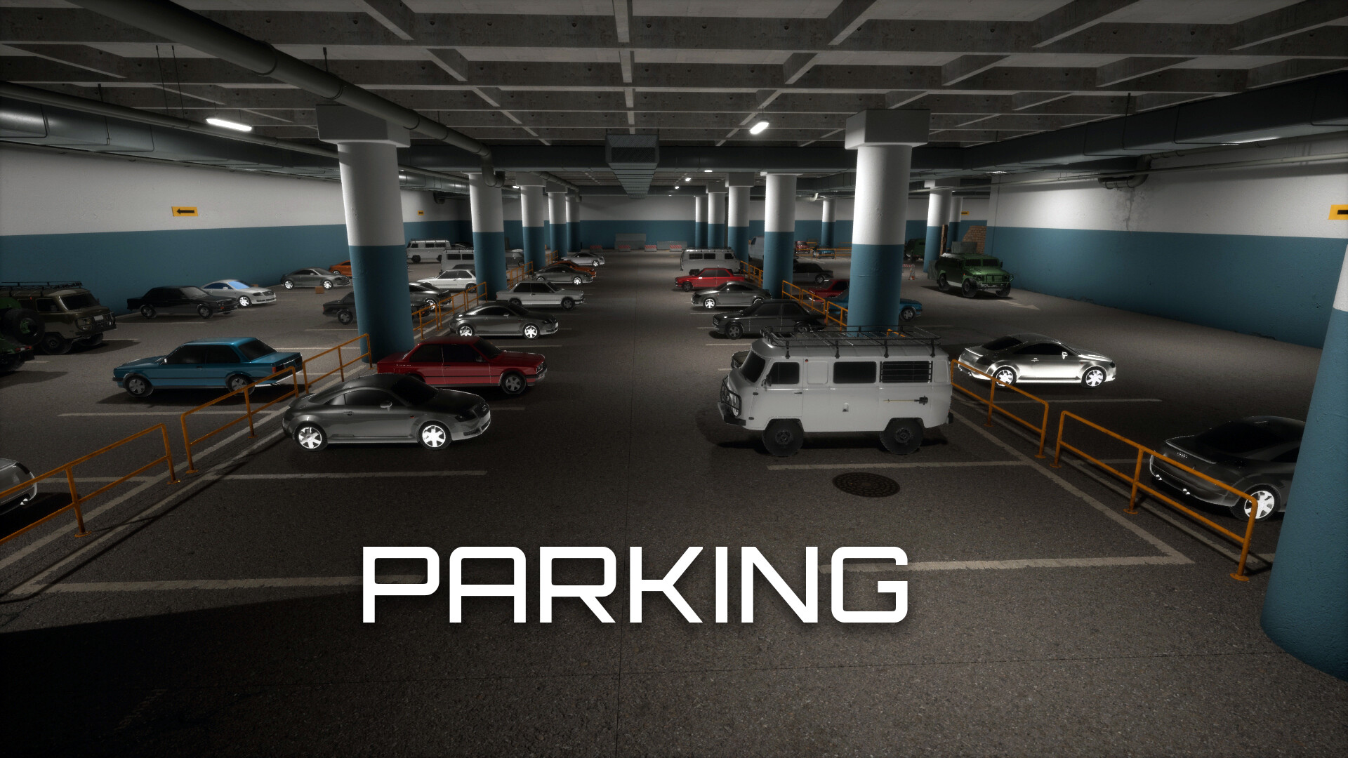 ArtStation - Parking | Level Design
