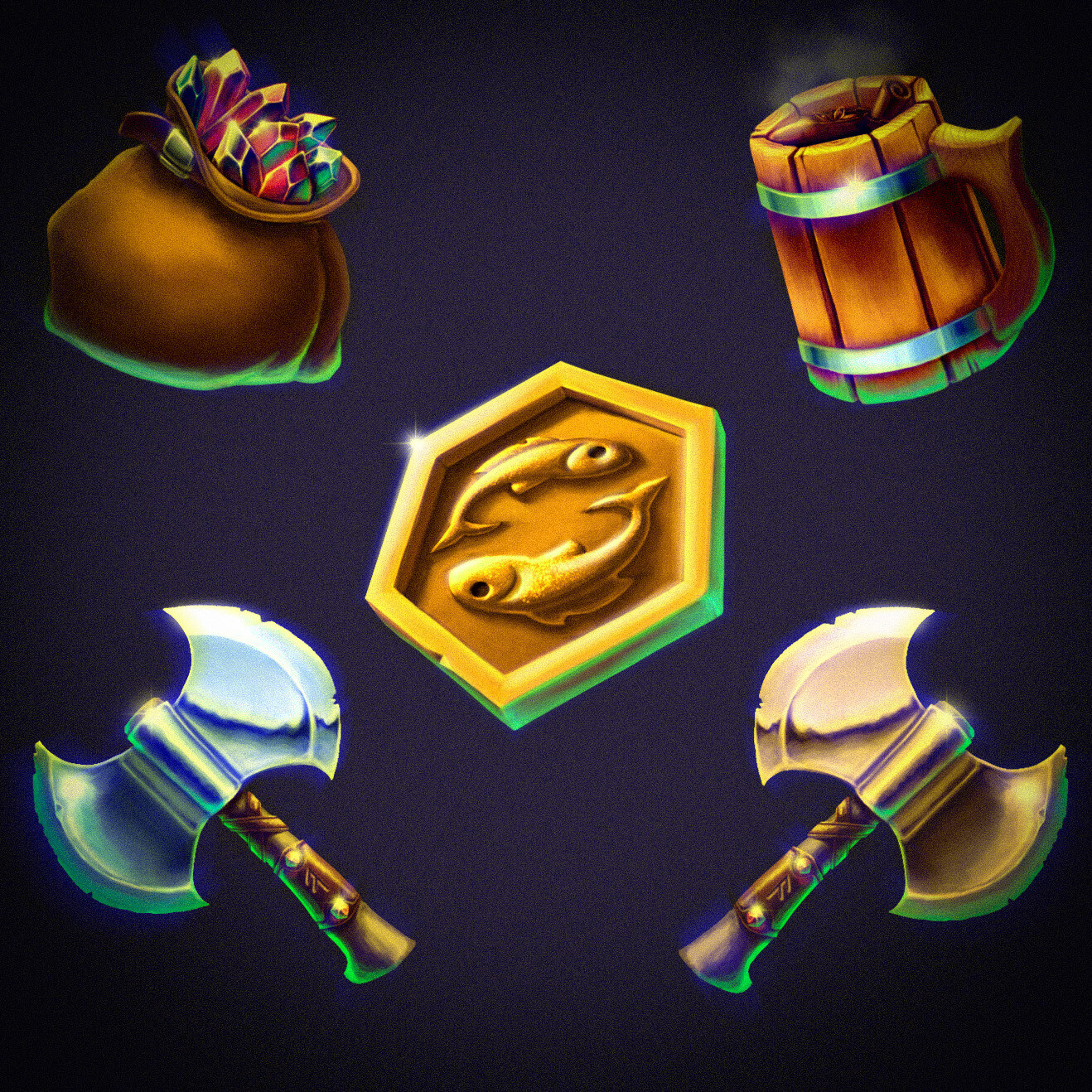 ArtStation - Fantasy icons pack