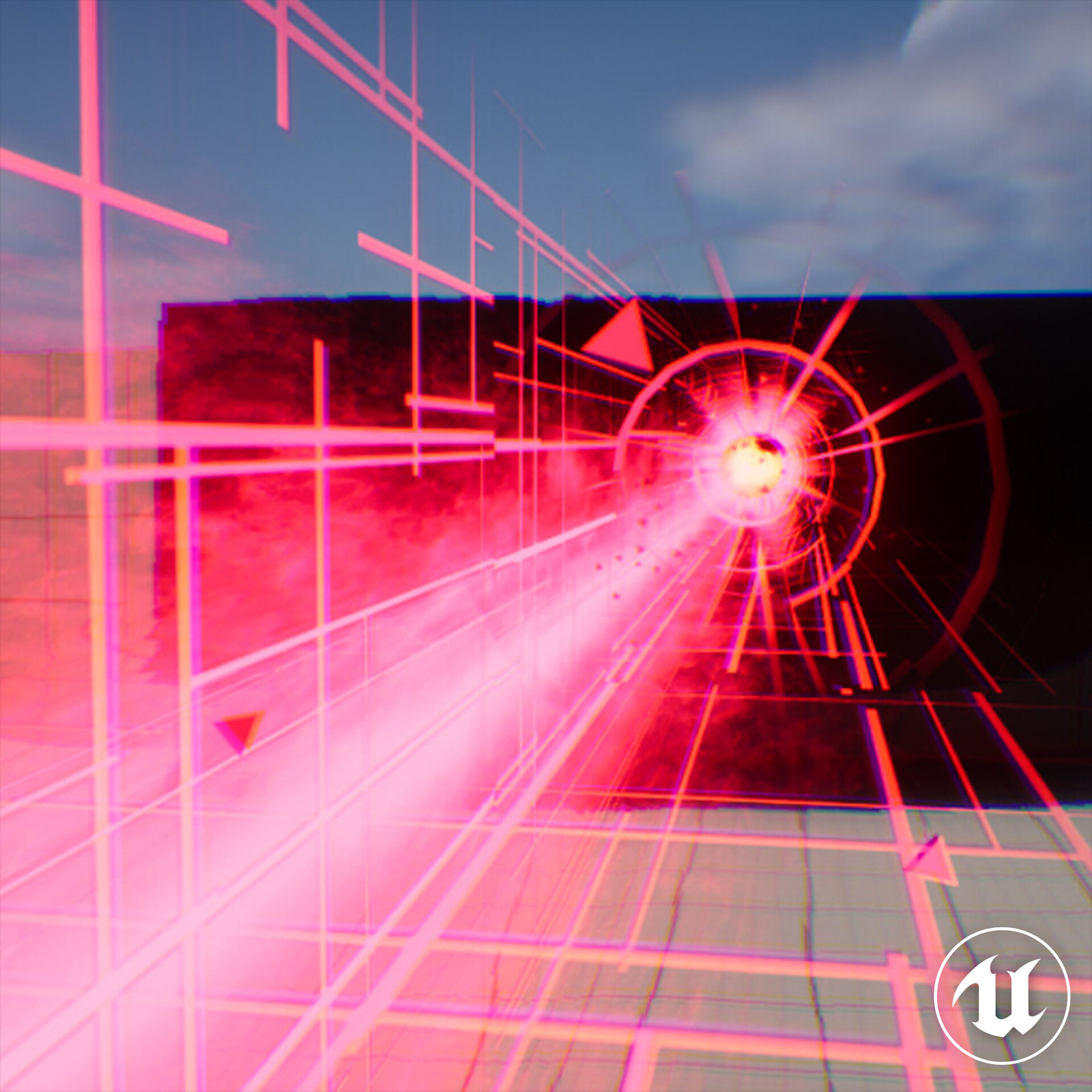 ArtStation - Cyber Laser VFX