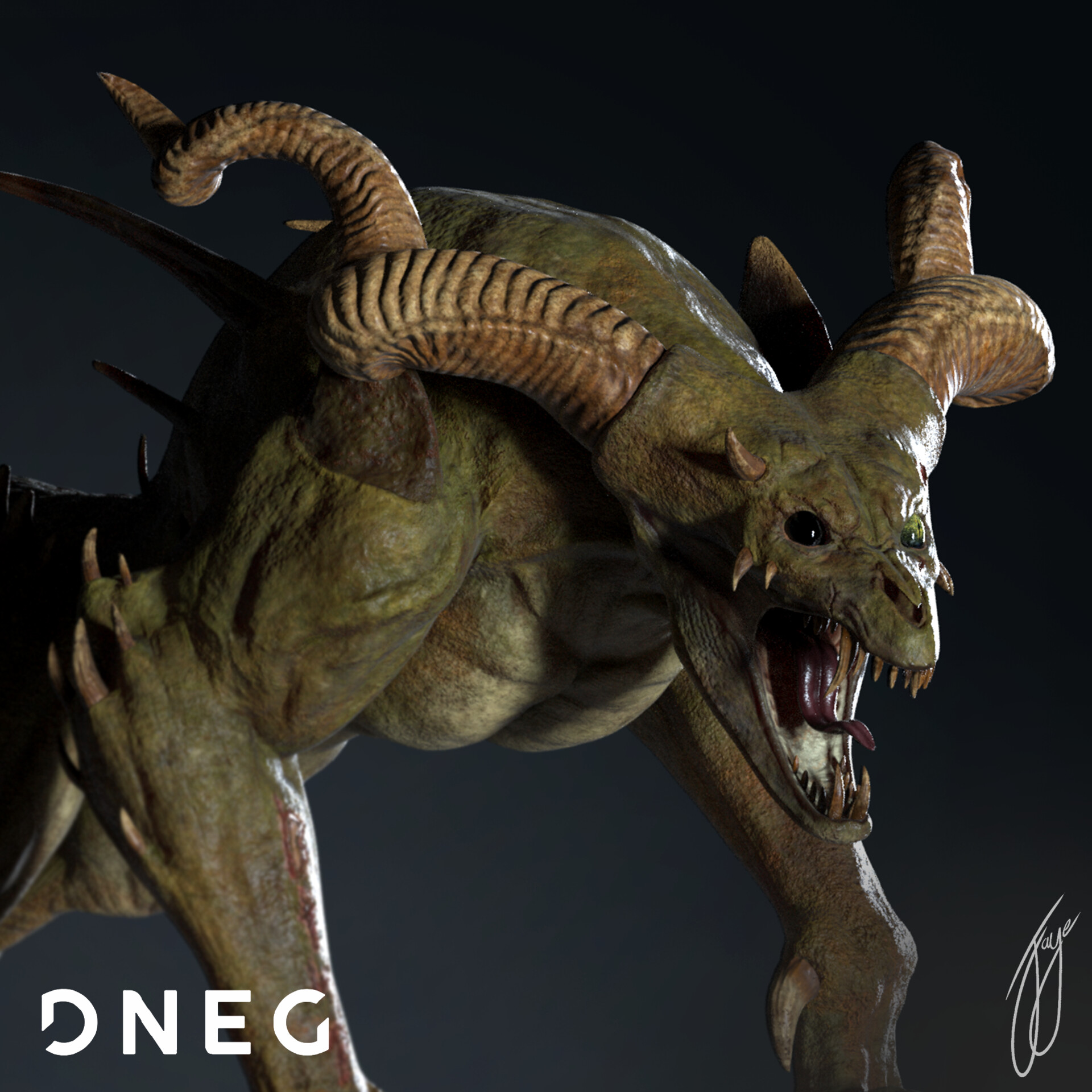 ArtStation - DNEG Creature - Jenny