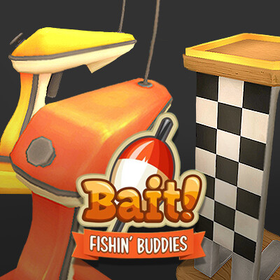 ArtStation - Bait! - Beach props