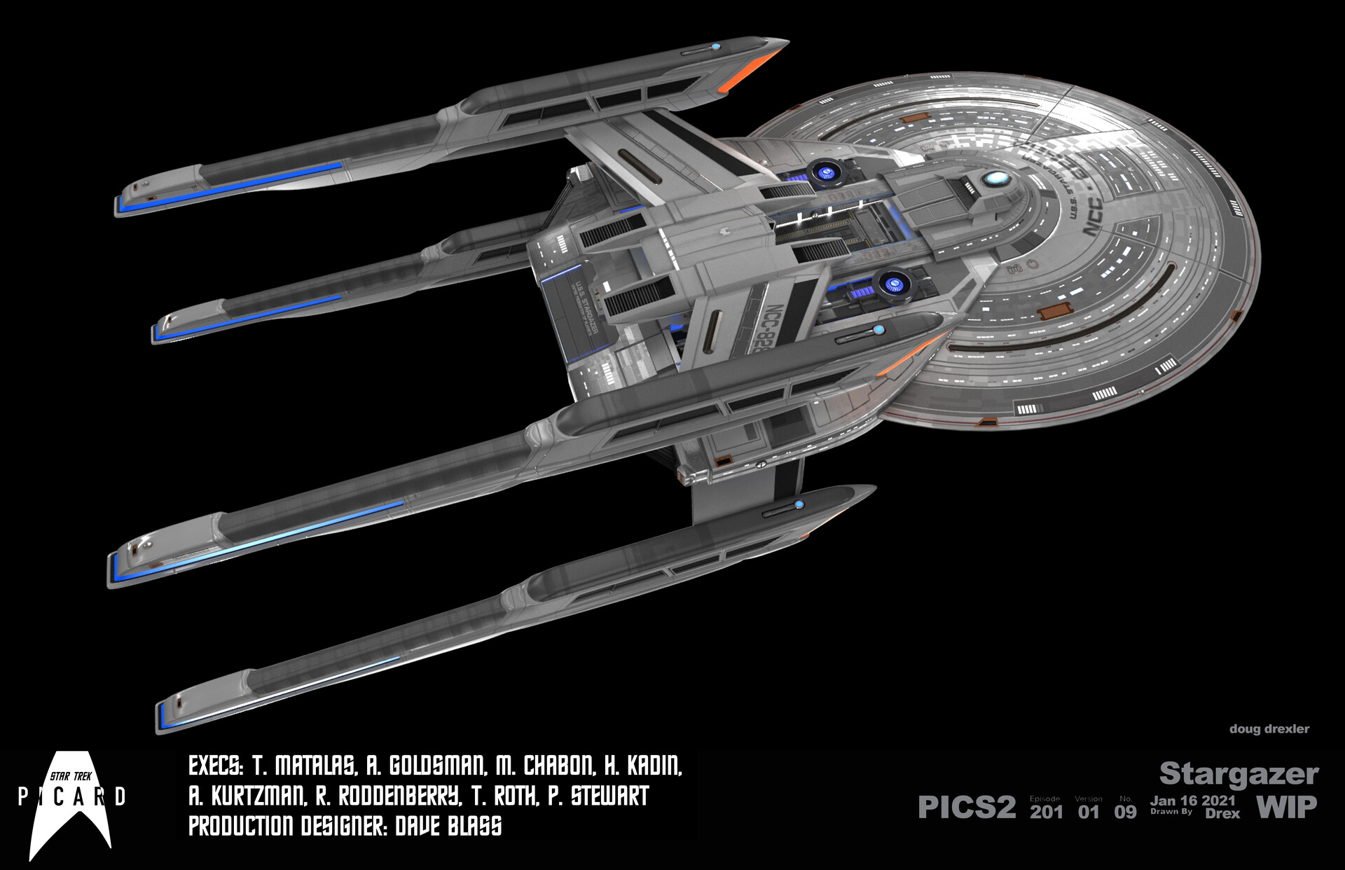 ArtStation - Stargazer: Season 2 Picard