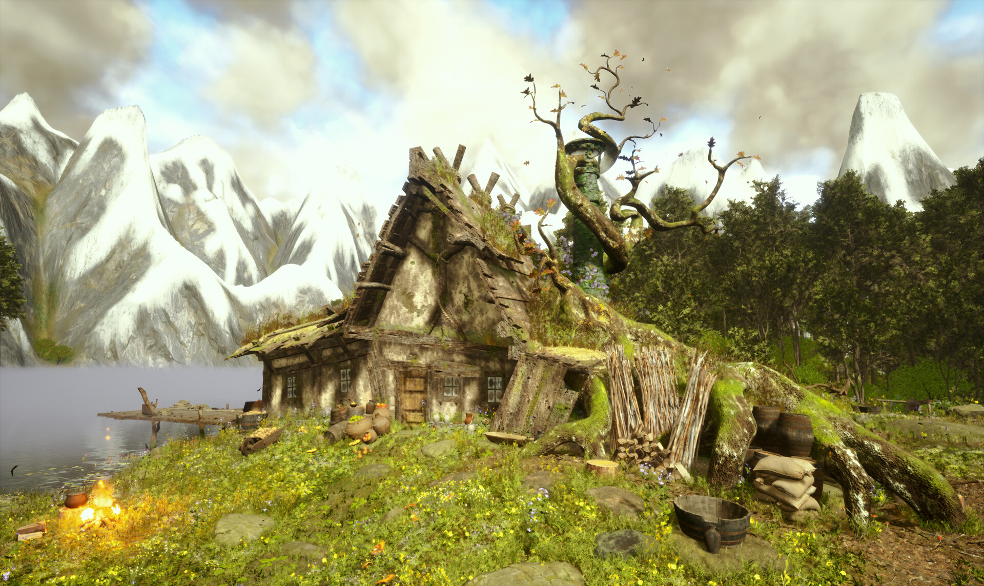 ArtStation - Old House Environment