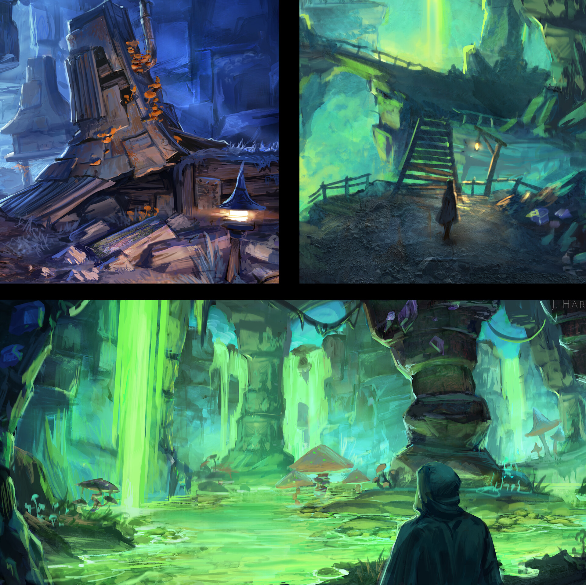 ArtStation - Cave concept collection