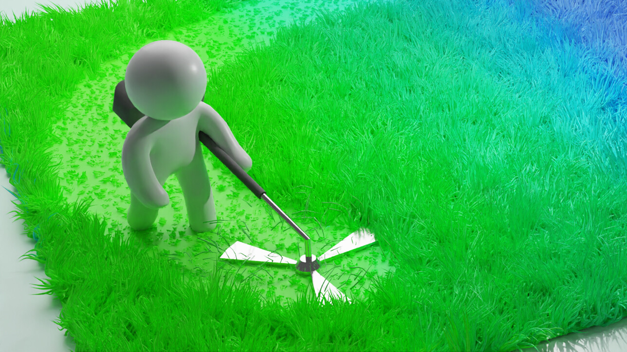 ArtStation - Grass cut animation test