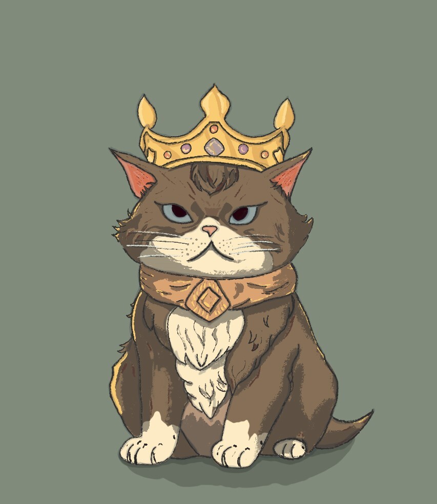 ArtStation - The king of cats