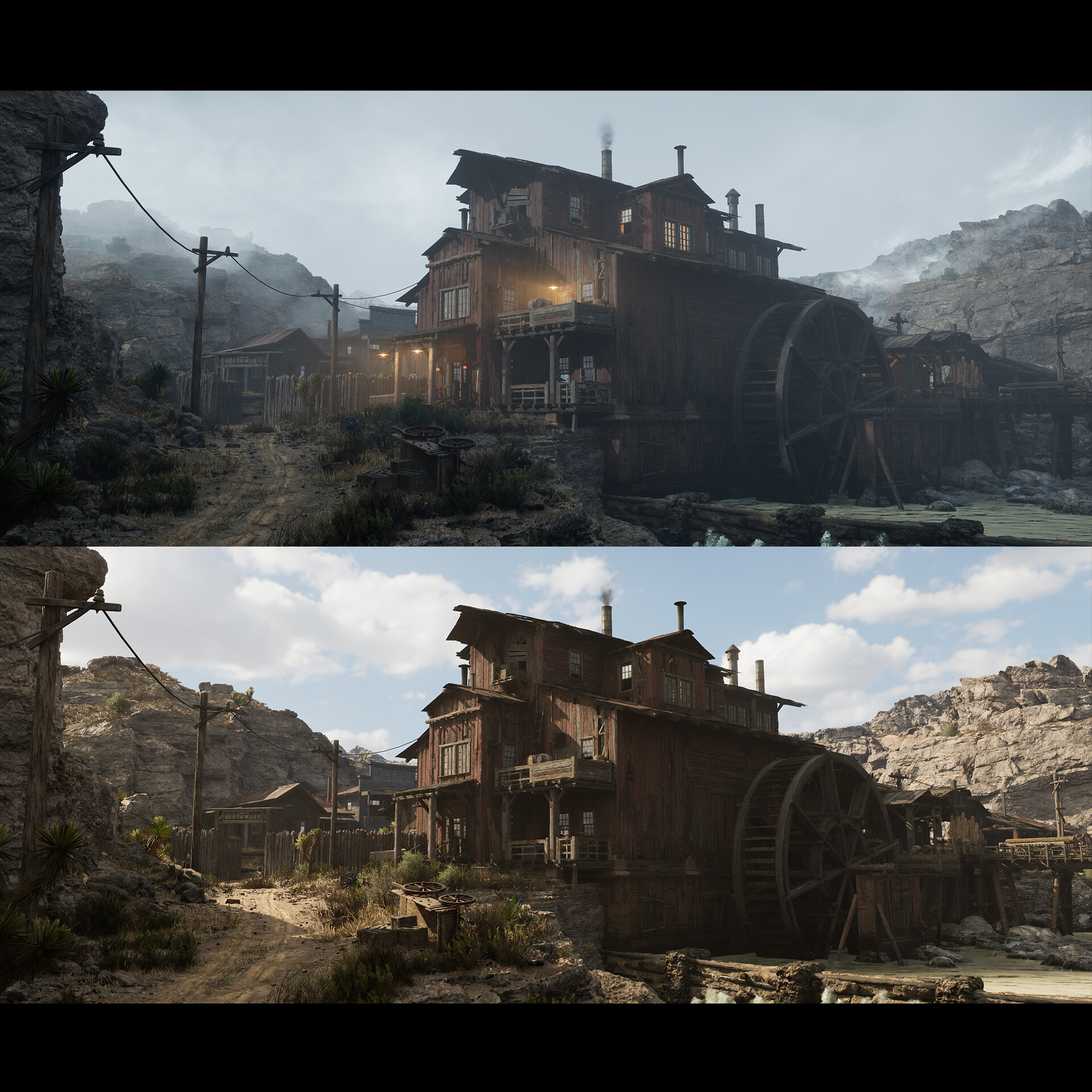ArtStation - Old west - Relight