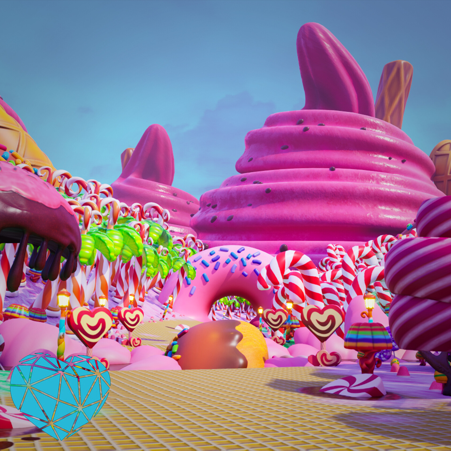 ArtStation - Sweet Wonderland - UE5
