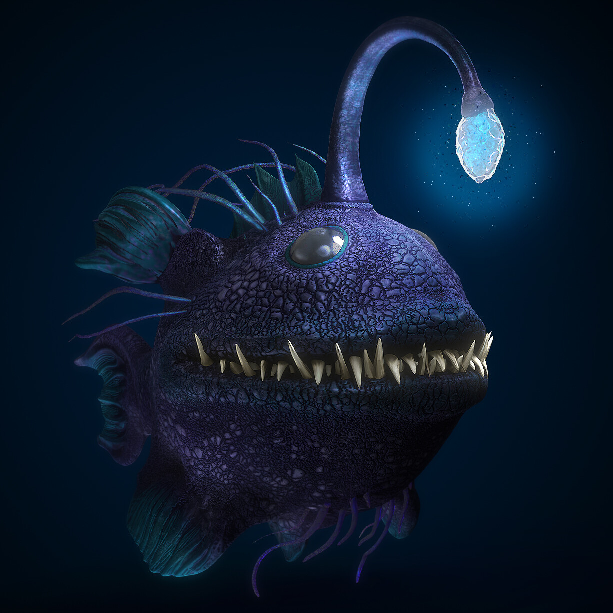 ArtStation - LOPHIUS LINNAEUS (stylised) (3D)