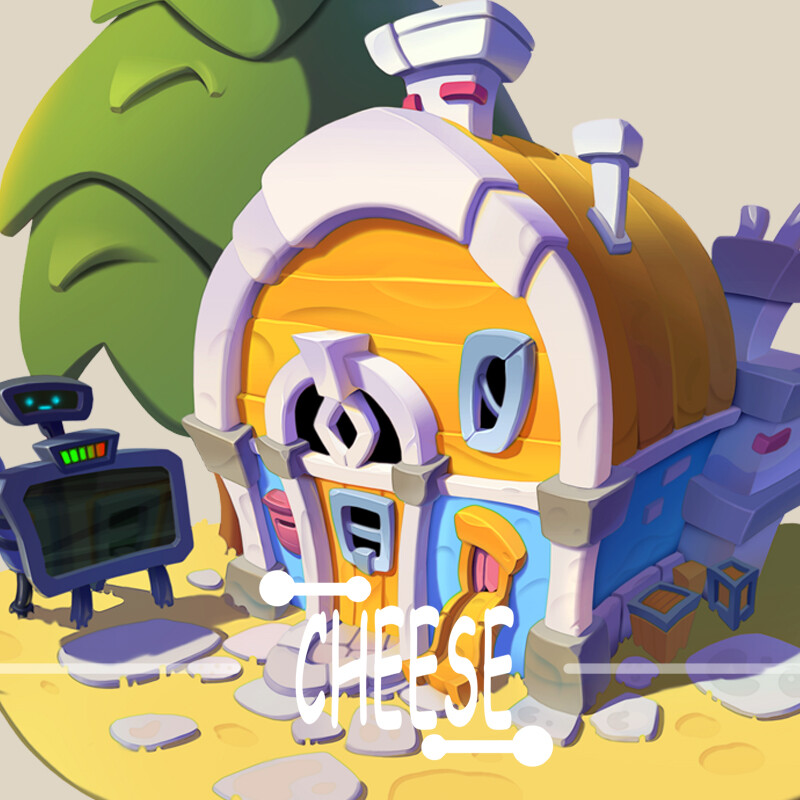 ArtStation - cheese