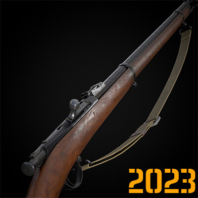 ArtStation - Berdan Rifle №2