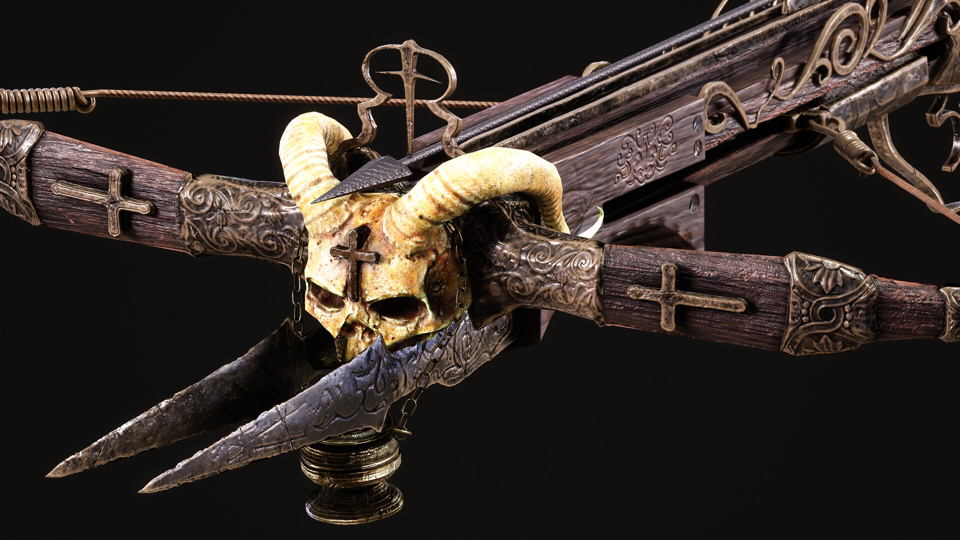 ArtStation - Vampire Hunting crossbow