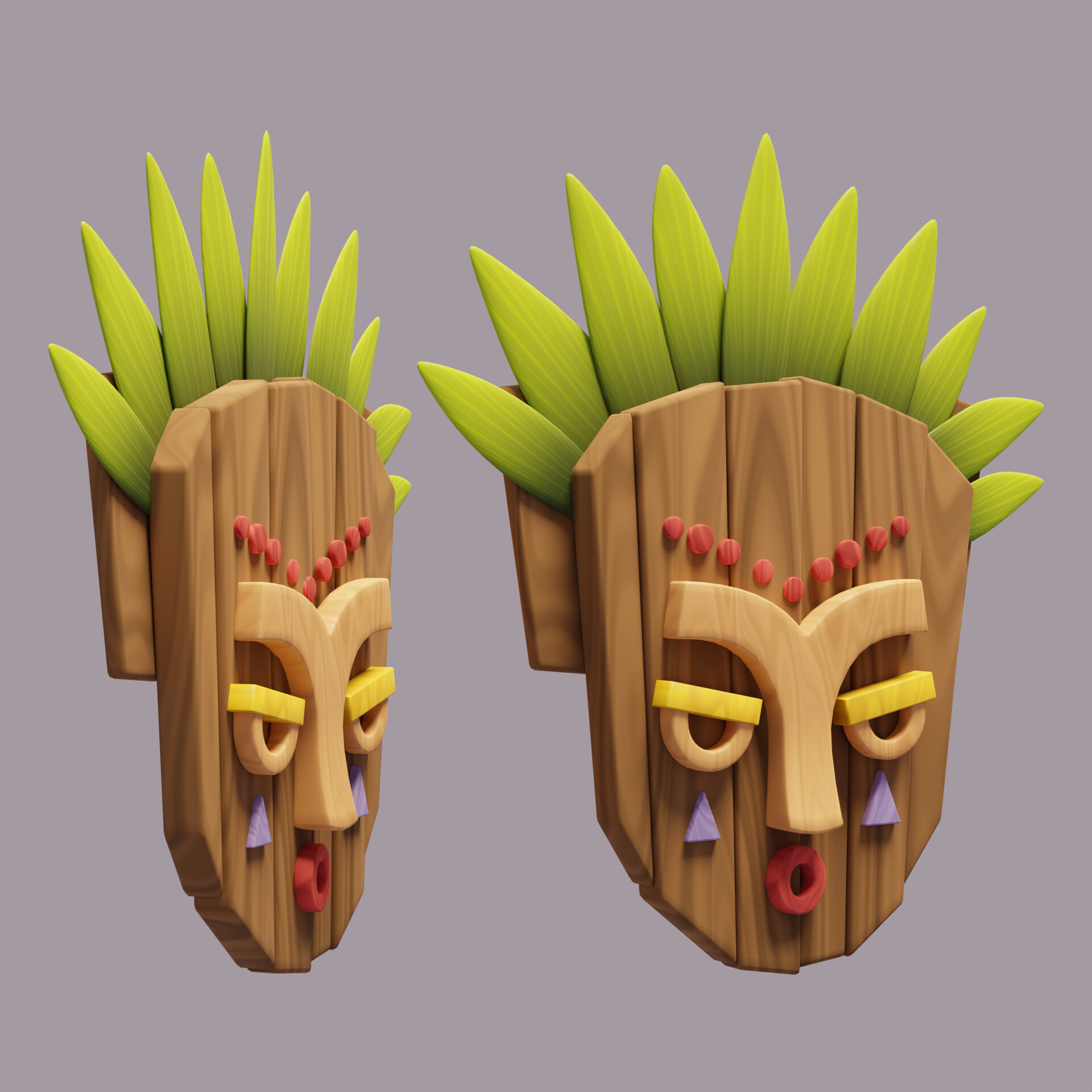 ArtStation - 3D Tribal Masks