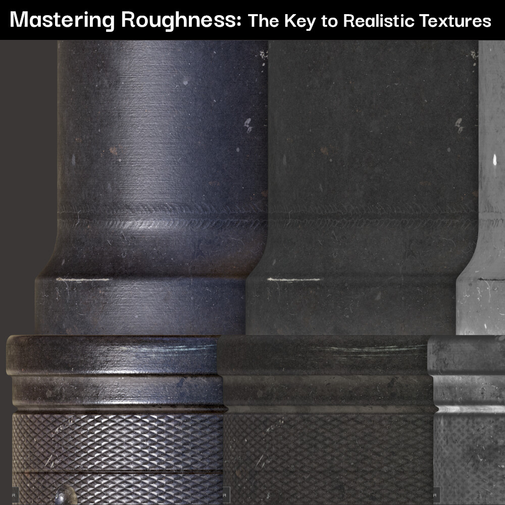 ArtStation - Mastering Roughness : Key to Realistic Textures