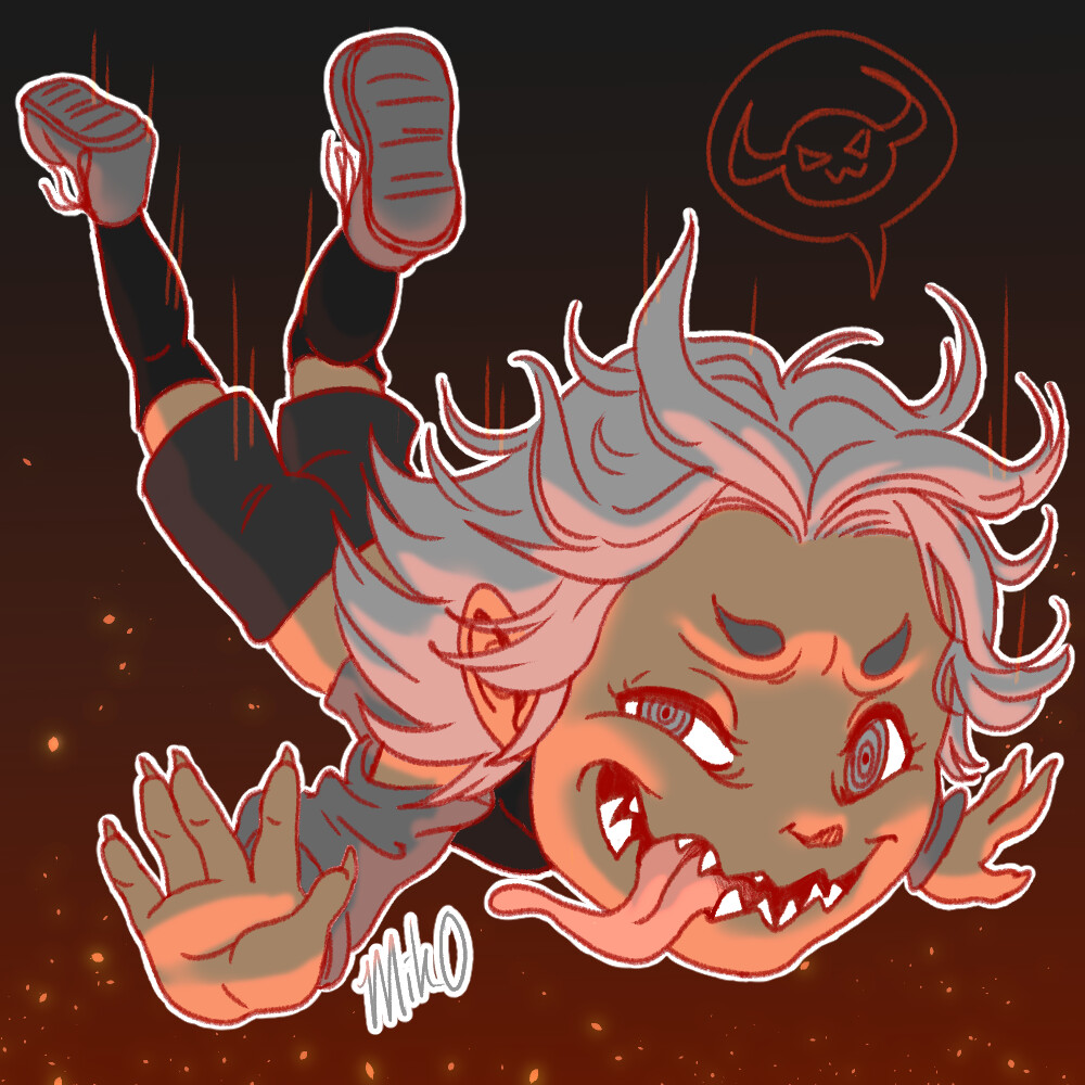 ArtStation - Mikayla, MikO, and Bed Troll (Chibi)