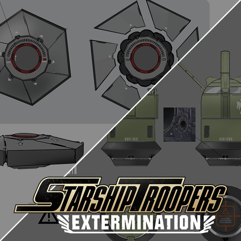 ArtStation - Starship Troopers: Extermination - Weapons