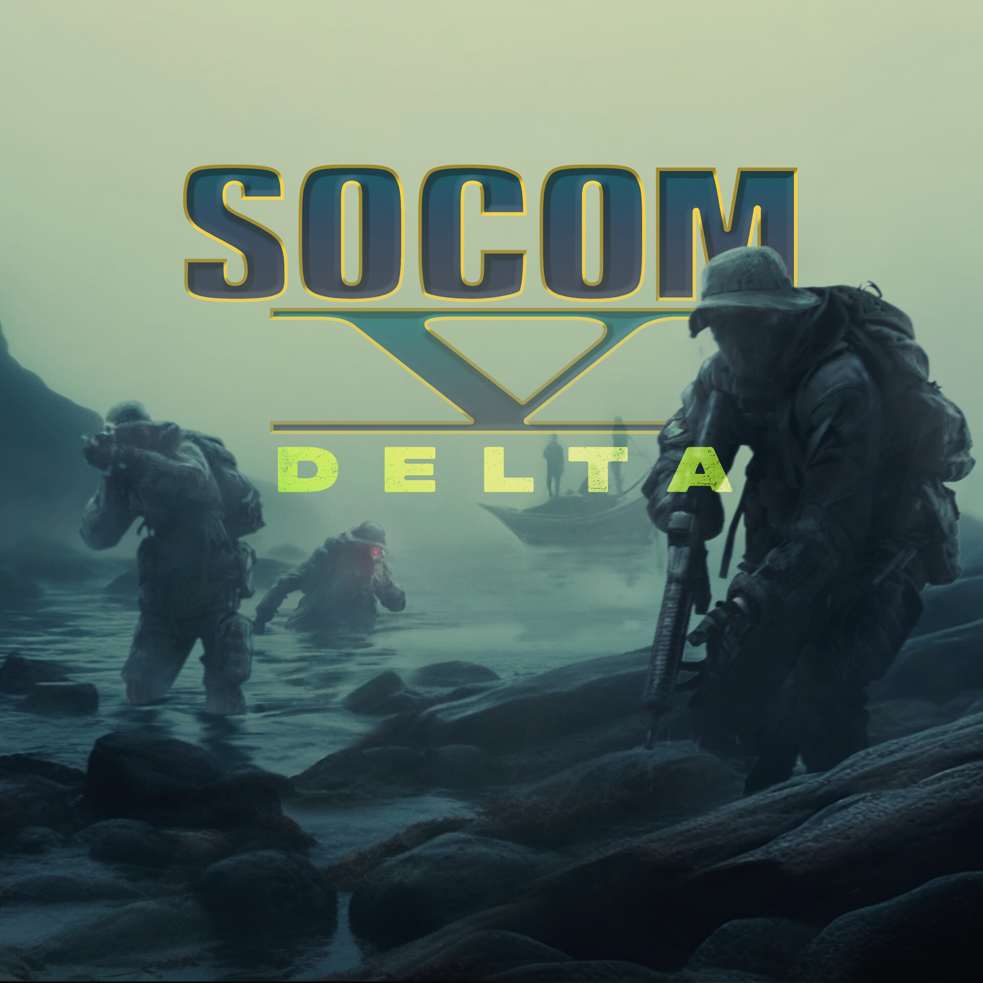 ArtStation - SOCOM Fan Cover Art