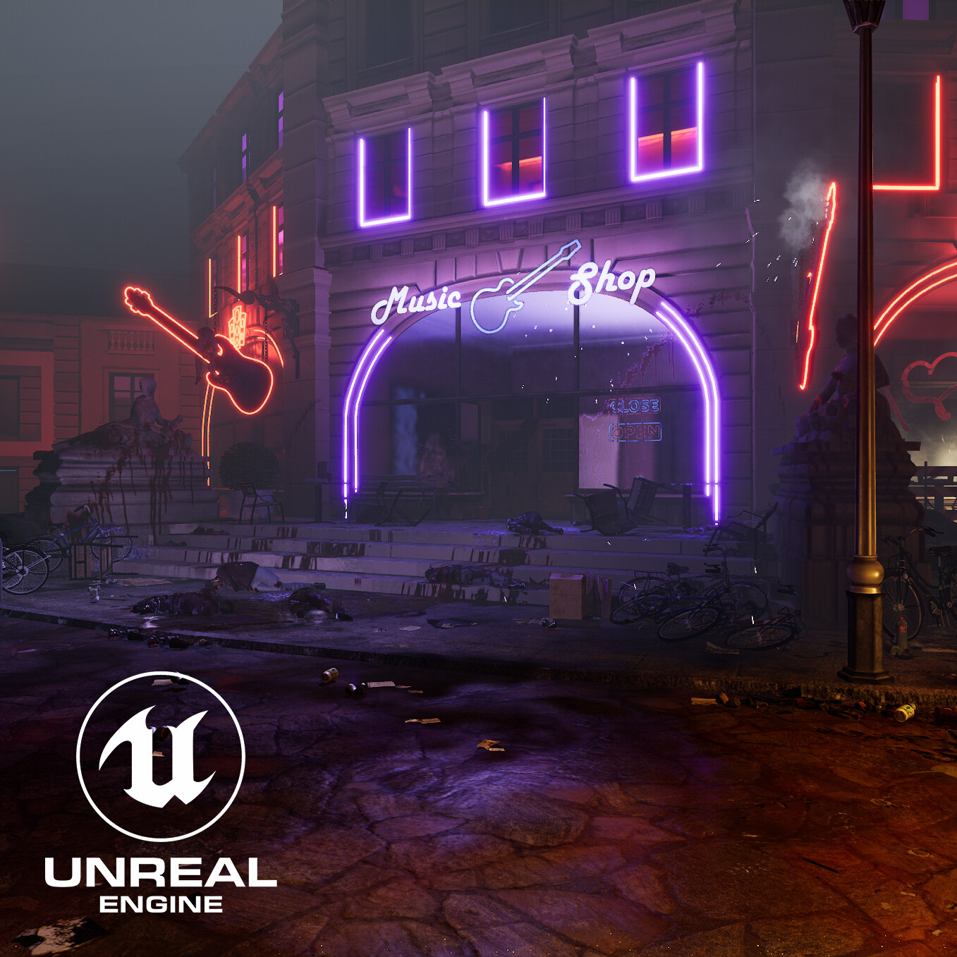ArtStation - Neon Town