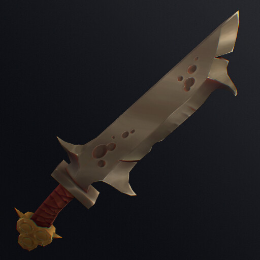 ArtStation - Handpainted Plague Knife