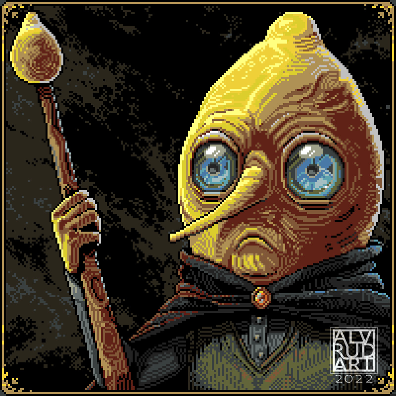 ArtStation - Loop Hero style study - Lemongrab