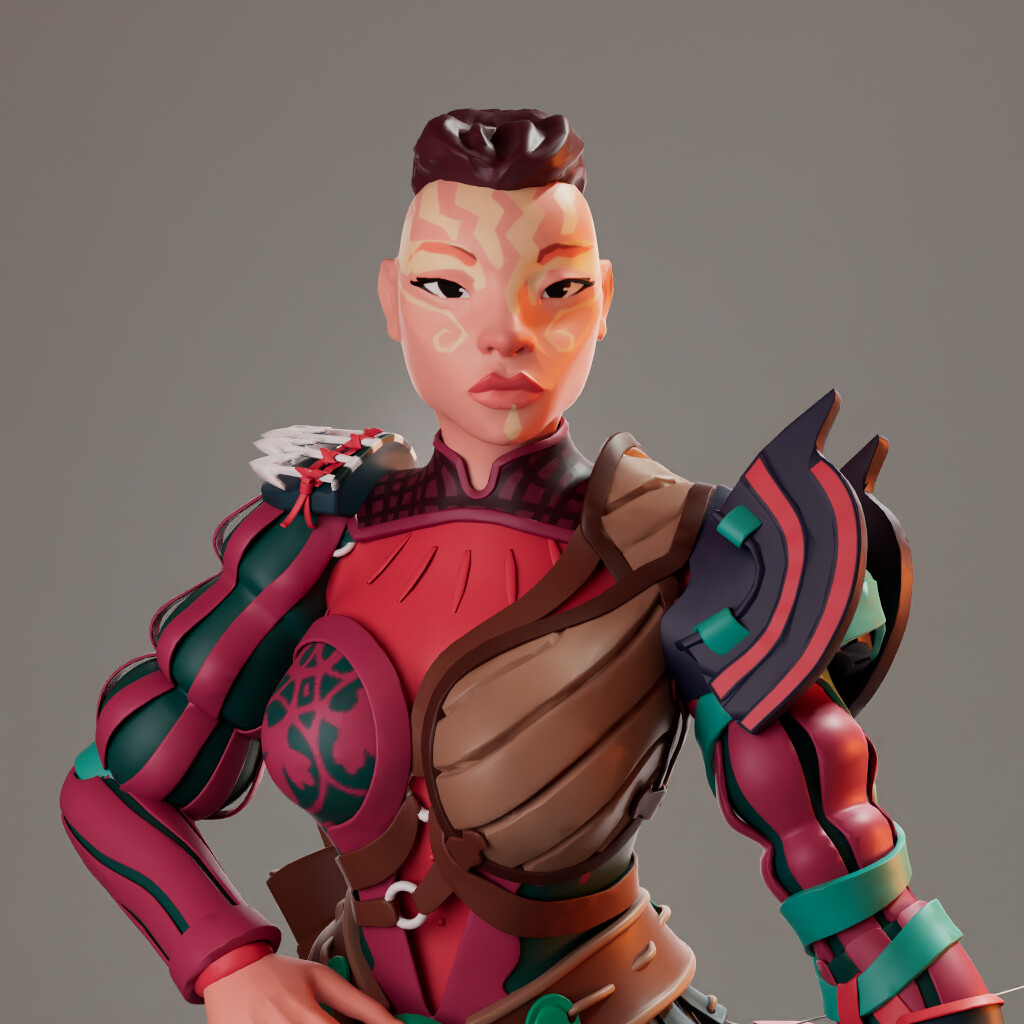 ArtStation - [SCULPTING/MODELING] Flair of Fable Legends