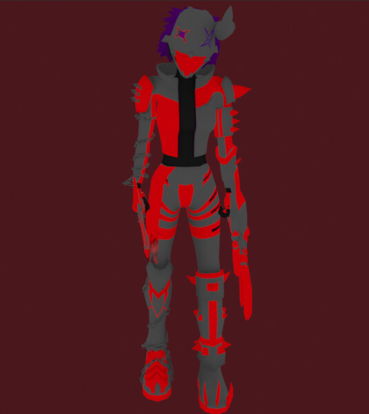 ArtStation - Masked Hero Slasher