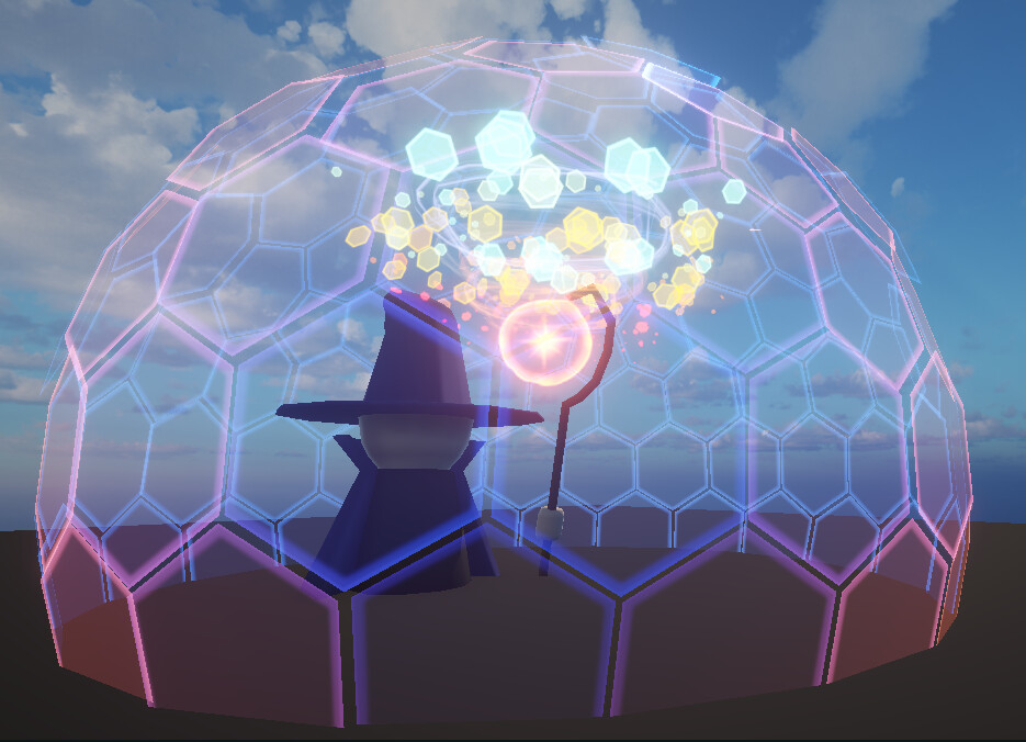 ArtStation - Shield Spell - VFX