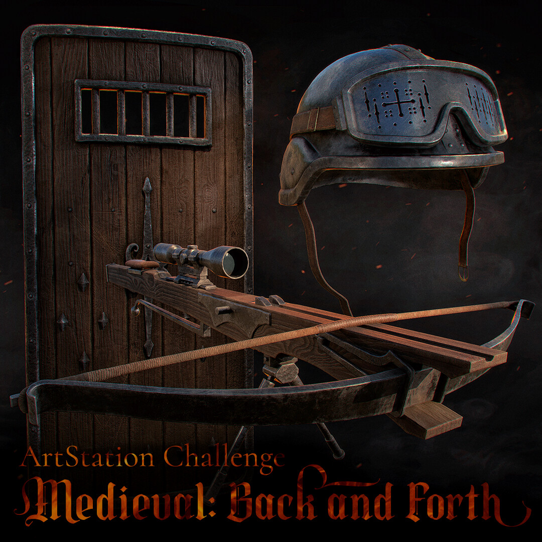 ArtStation - SWAT - Medieval: Back and Forth challenge