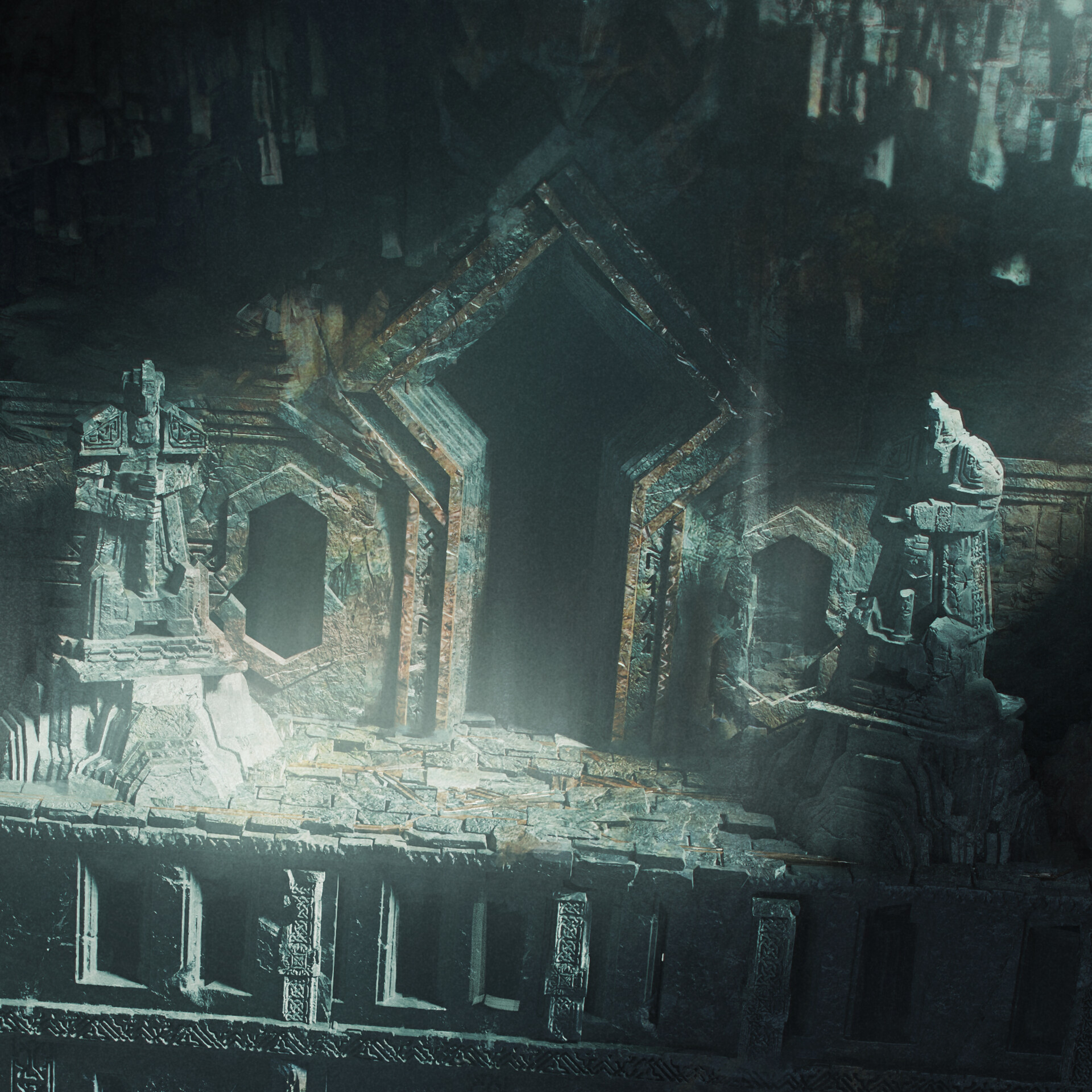 ArtStation - Mithrilhall Dwarven Underground City