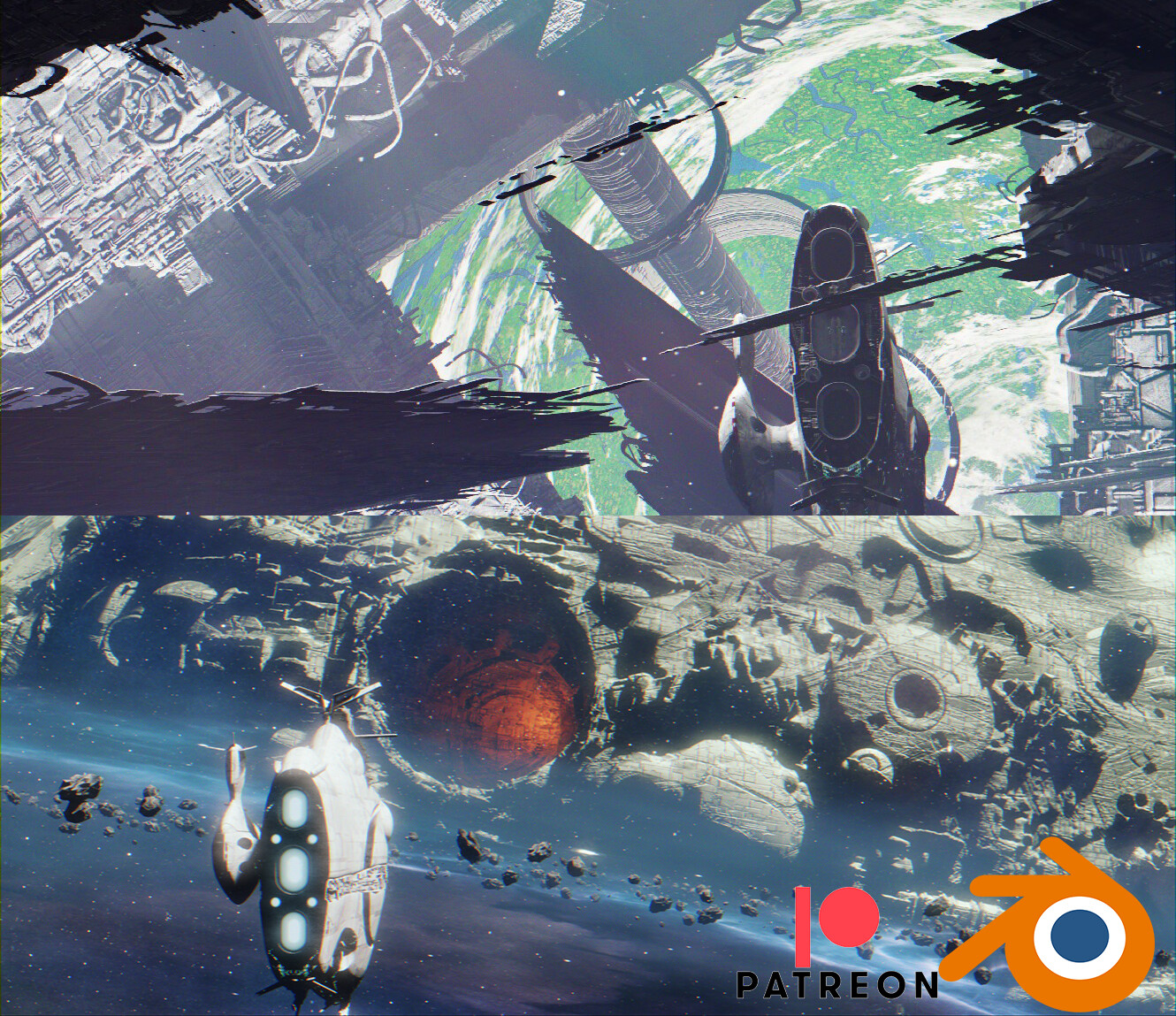 Rui Huang - space zero (patreon update)