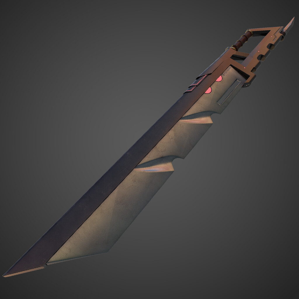 ArtStation - Sci-fi Game Ready Sword