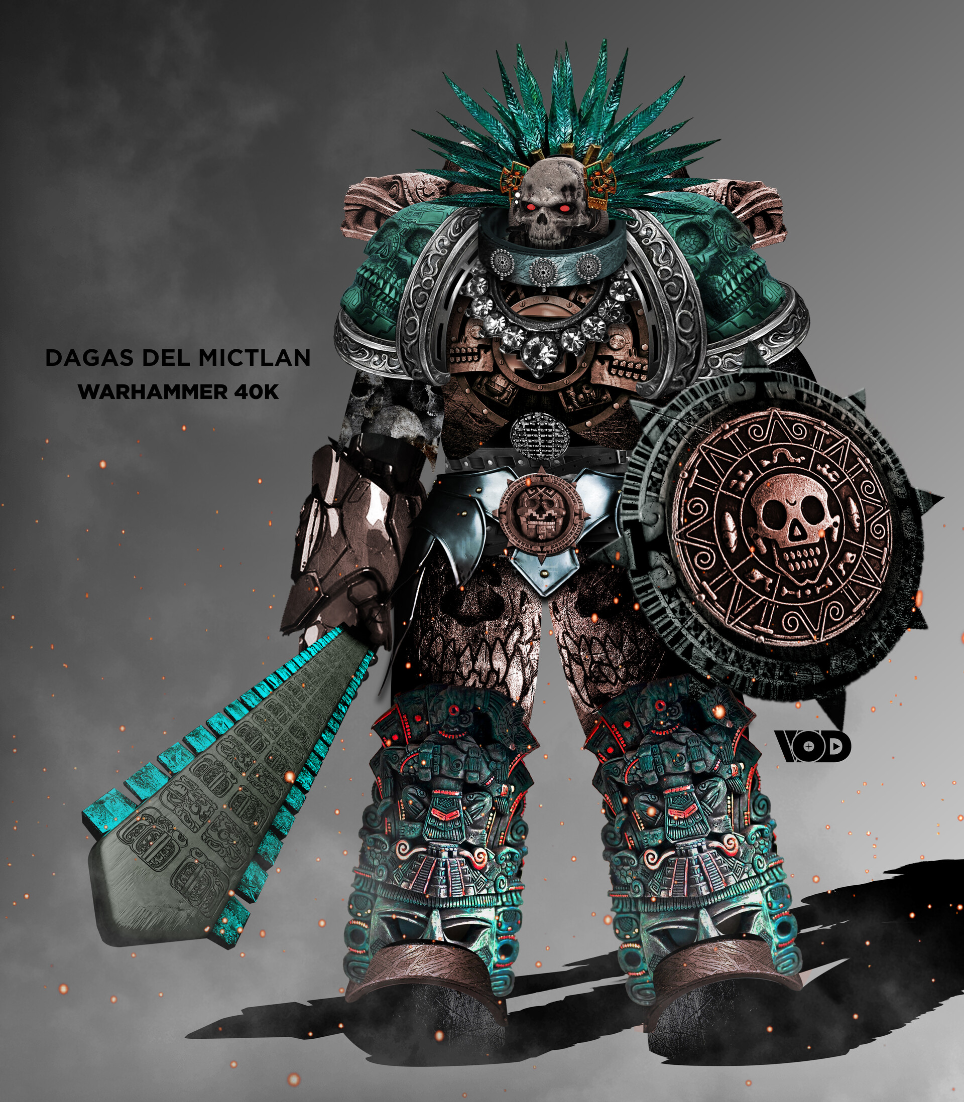 ArtStation - Warhammer 40K - Aztec Astarte