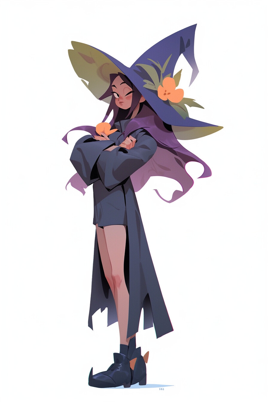 ArtStation - cute Witch