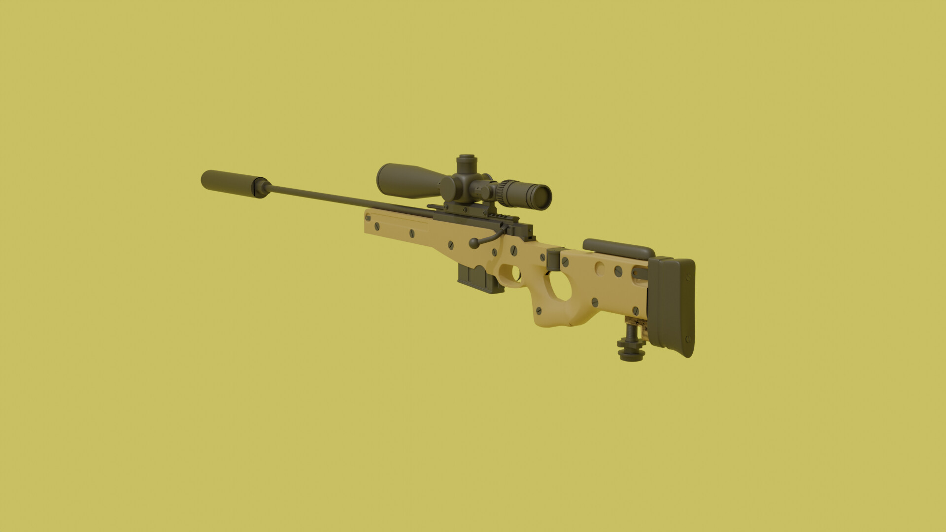 ArtStation - AWM 3D Model